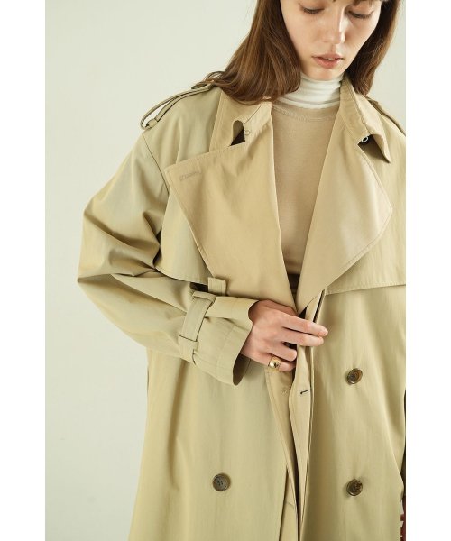 LAYER LONG TRENCH COAT(505878841) | クラネ(CLANE) - MAGASEEK