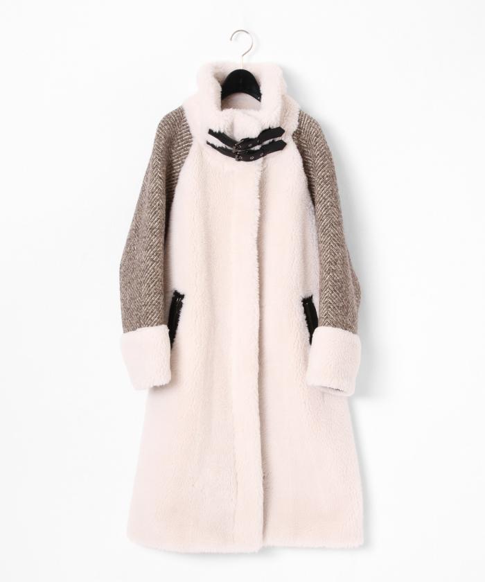 エコファーツイードコート(502534990)｜阪急百貨店公式通販サイト