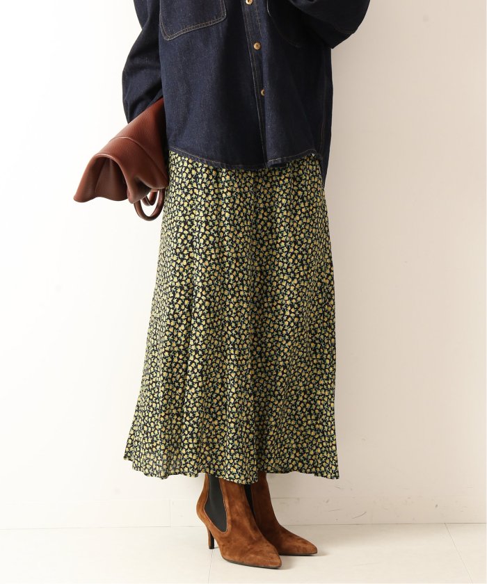 【セール】IPEKERフラワープリントスカート (502687906) | スピック＆スパン(Spick & Span) - MAGASEEK