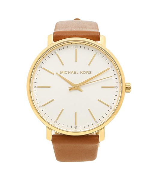 マイケルコース 時計 MICHAEL KORS MK2740 PYPER パイパー レディース腕時計ウォッチ ブラウン/ホワイト/イエロー ...