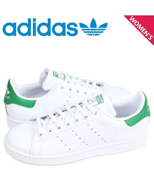 アディダス オリジナルス adidas Originals スタンスミス スニーカー レディース STAN SMITH W ホワイト 白 ...