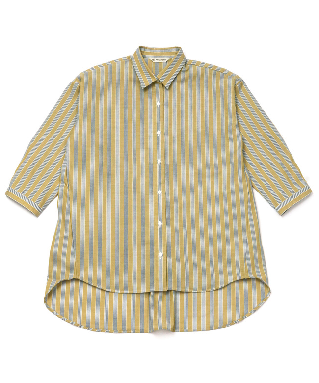 【セール】形態安定 Wガーゼ レギュラー衿 綿100% 七分袖チュニック(504022500) | TOKYO SHIRTS(TOKYO ...