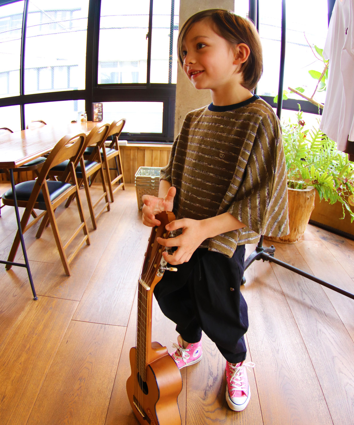 【セール】ネップボーダー アシンメトリー7分袖Tシャツ(504263143) | フィス(FITH) - MAGASEEK