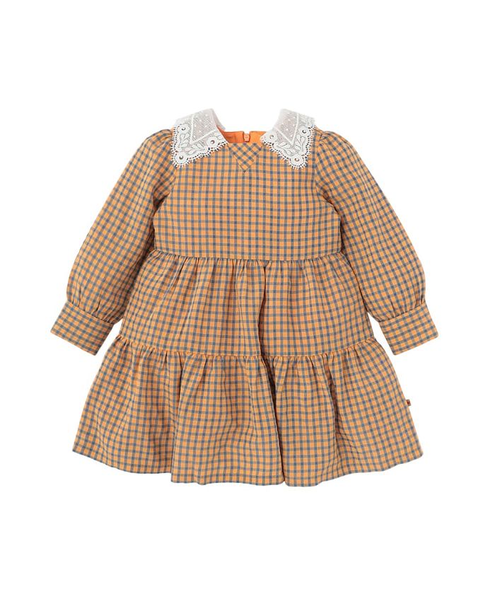 【セール】チェック柄ティアードワンピース(504263621) | モイモルン(moimoln) - MAGASEEK