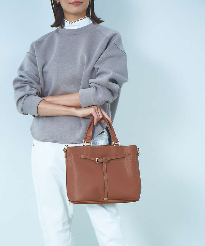 【Avancer】2wayスクエアーショルダーバッグ(504273136) | ルージュヴィフラクレ(Rouge vif la cle) - MAGASEEK