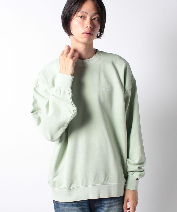 【セール】RED TAB SWEATS CREW NATURAL DYE LIME LIM(504804542) | リーバイスアウトレット ...