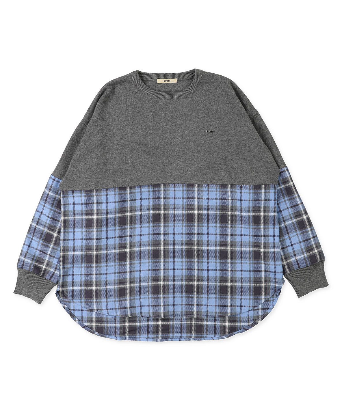 【セール】コットンニット 切り替え 長袖 Tシャツ(504863914) | フィス(FITH) - MAGASEEK