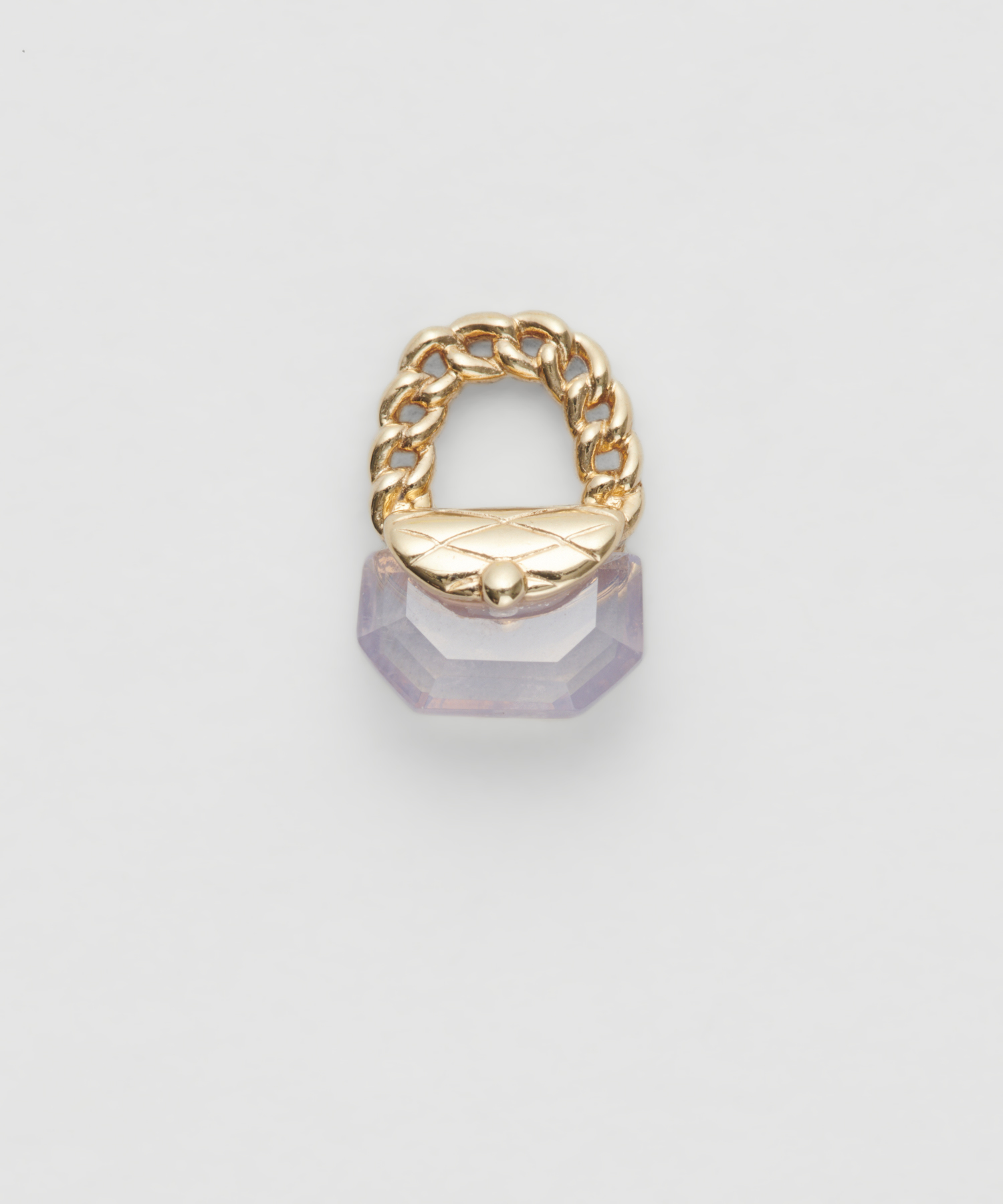 【Tiny Bag Charm】K10ラベンダークォーツチャーム(504897407) | ノジェス(NOJESS) - MAGASEEK