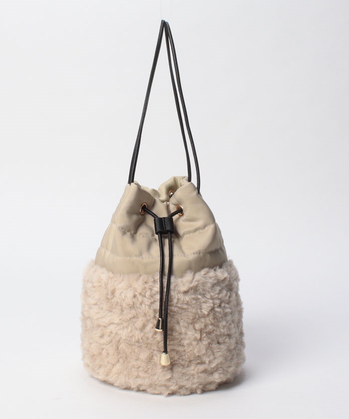 【セール】カシュカシュ cachecache / エコファー切り替えコンビドロストバッグ(504939973) | カシュカシュ(cache cache) - MAGASEEK