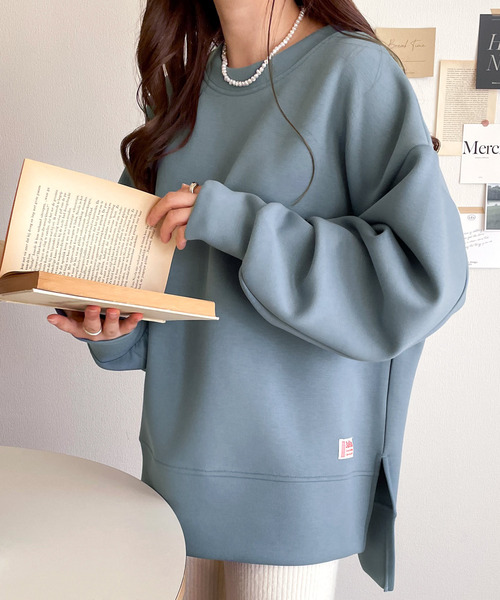 【セール】《JaVaジャバ コラボ》滑らか＆艶やか。ゆったりダンボールニットプルオーバー(505011689) | クラシカルエルフ(Classical Elf) - MAGASEEK