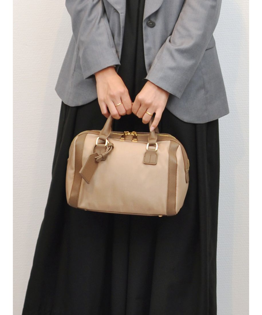 【セール】カシュカシュ cachecache / ナイロン2wayクラシックミニボストン(505018209) | カシュカシュ(cache cache) - MAGASEEK