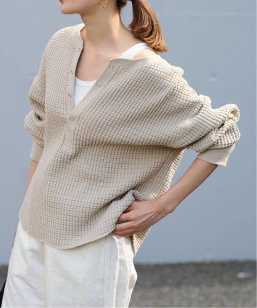 ヘビーワッフル2WAYプルオーバー(505121606) | フレームワーク(FRAMEWORK) - MAGASEEK