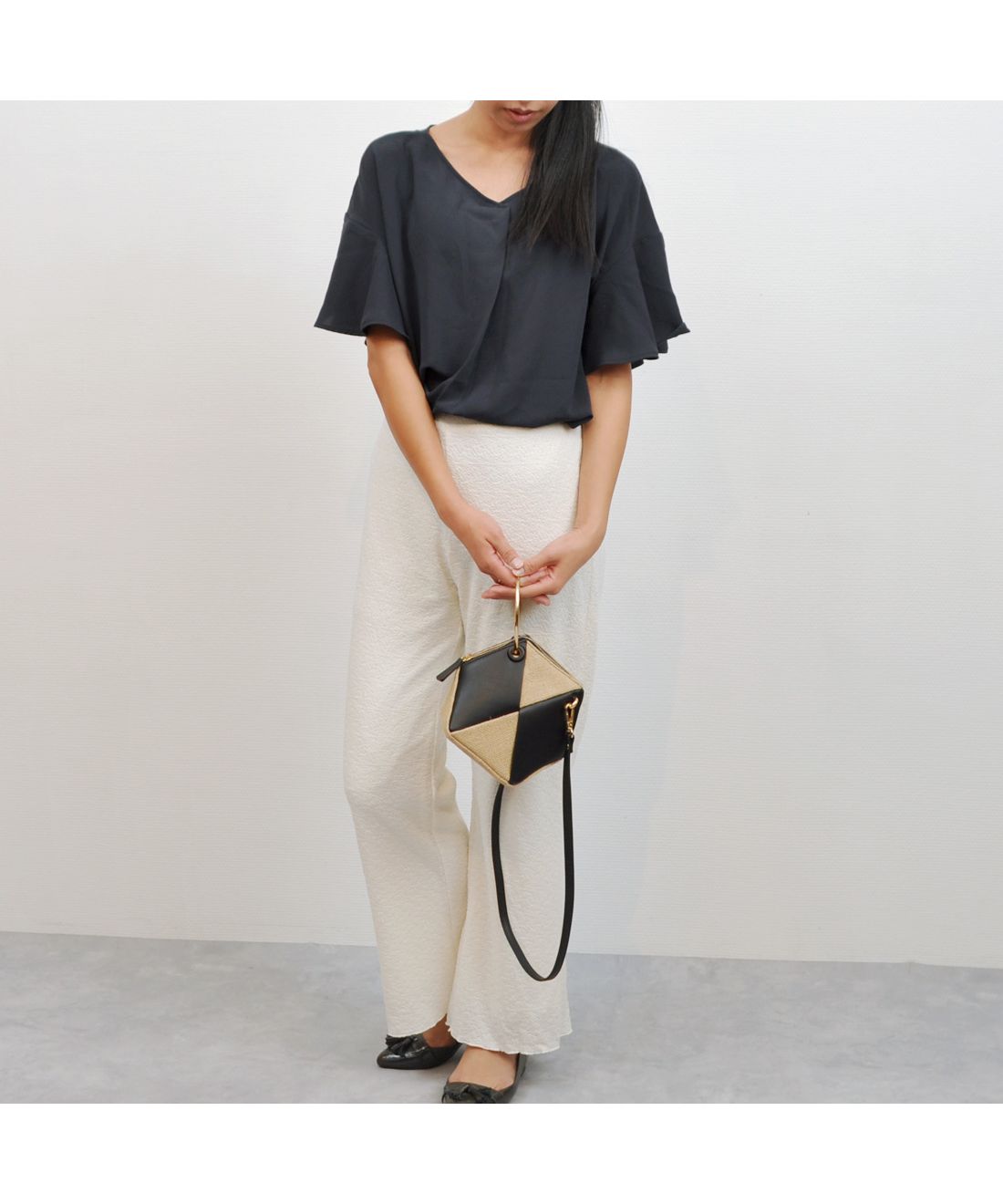 【セール】カシュカシュ cachecache / リングハンドル6角バッグ(505147294) | カシュカシュ(cache cache) - MAGASEEK