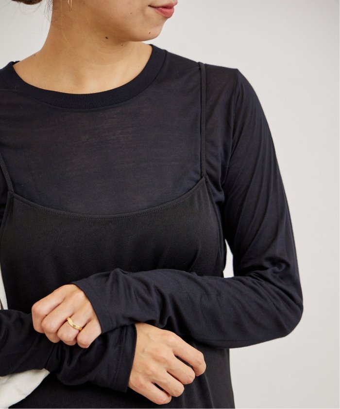 【BASERANGE/ベースレンジ】LONG SLEEVE TEE(505170082) | フレームワーク(FRAMEWORK) - MAGASEEK