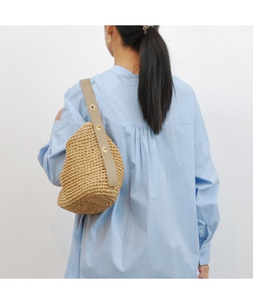 カシュカシュ cachecache / ワンハンドルベーシック手編みショルダー(505195728) | カシュカシュ(cache cache) - MAGASEEK