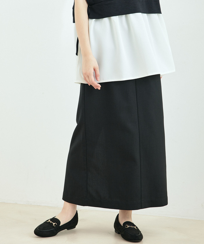 【セール】エステルリネンライクバックスリットタイトスカート(505203426) | ジャイロ(JAYRO) - MAGASEEK