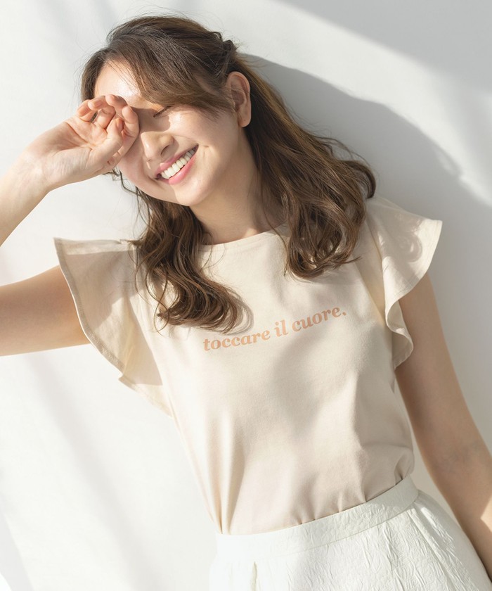 【WEB限定】【TOCCA LAVENDER】toccare ilcuore T－Shirts Tシャツ(505221986) | TOCCA(TOCCA) - MAGASEEK