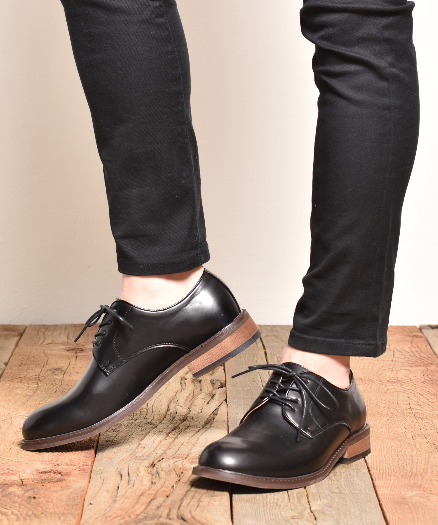 カジュアルシューズ メンズ 革靴 カジュアル ヒール おしゃれ 皮靴 大人 紐 ドレスシューズ ダービーシューズ オックスフォードシューズ ビジネスシューズ(505248274) | シュ ...