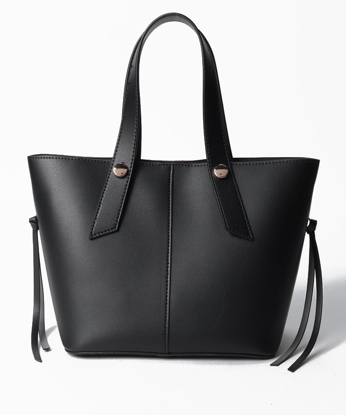 カシュカシュ cachecache / スタッズポイント両面合皮2wayトートバッグ(505273245) | カシュカシュ(cache cache) - MAGASEEK