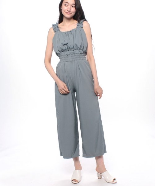 ギャザーストラップセットアップ(505285774) | ゼロセブン(ZERO SEVEN 07) - MAGASEEK