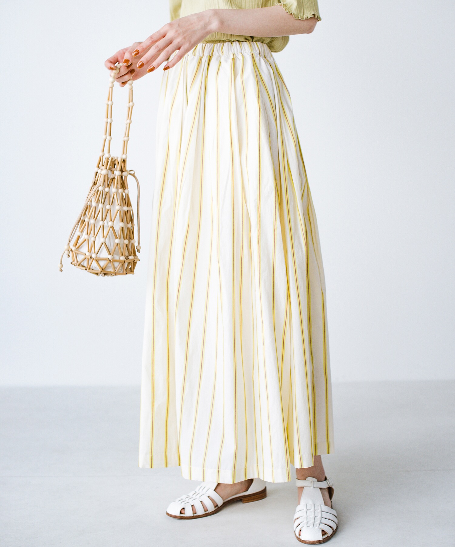 【セール】【hunch】タイプライタータックスカート〈ストライプ〉(505280401) | ハコ(haco!) - MAGASEEK