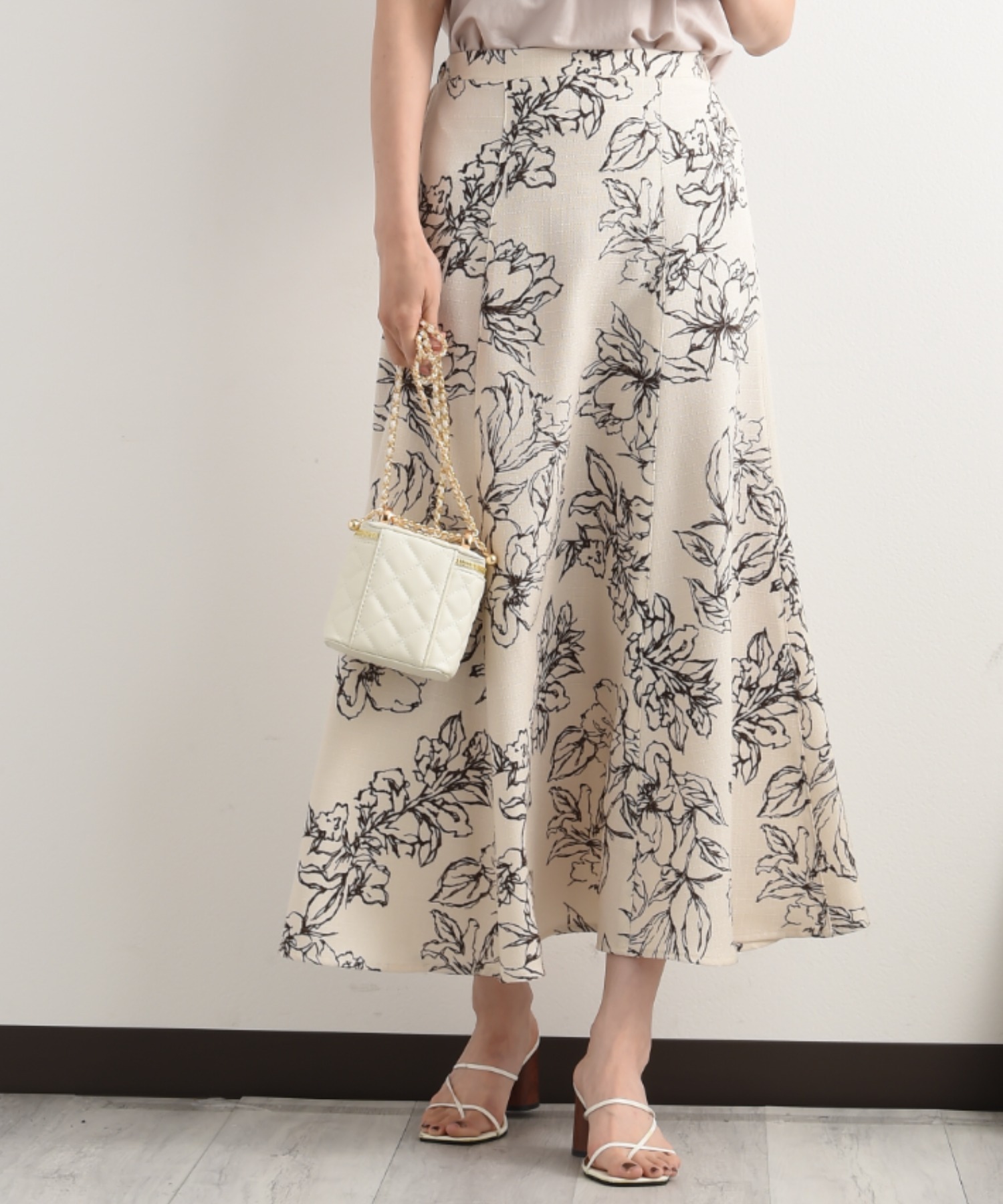 【セール】ブッチャー綿花プリントフレアースカート(505333680) | インタープラネット(INTERPLANET) - MAGASEEK