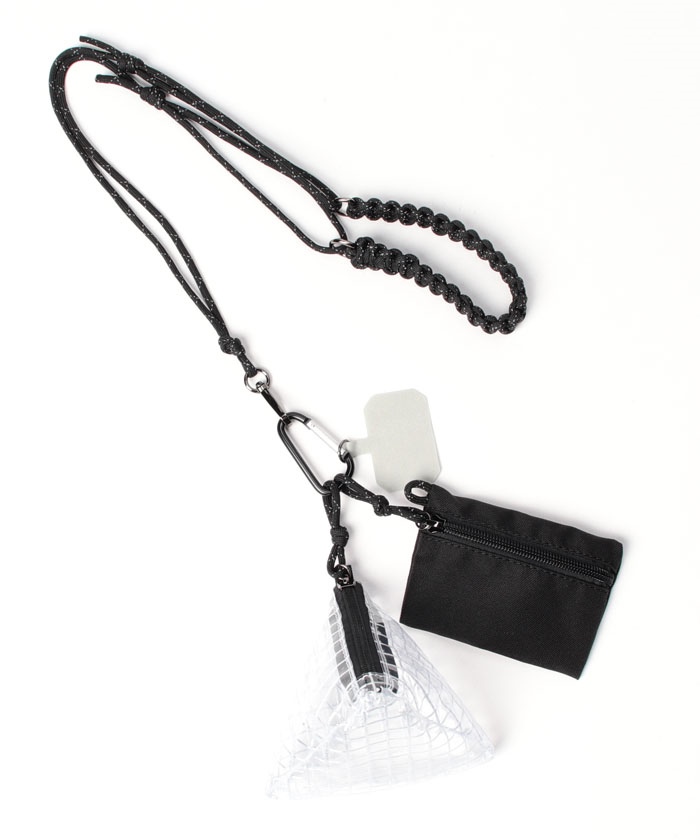 【セール】カシュカシュ cachecache / ポーチ2個付きパラコード編み込みモバイルストラップ(505386973) | カシュカシュ(cache cache) - MAGASEEK