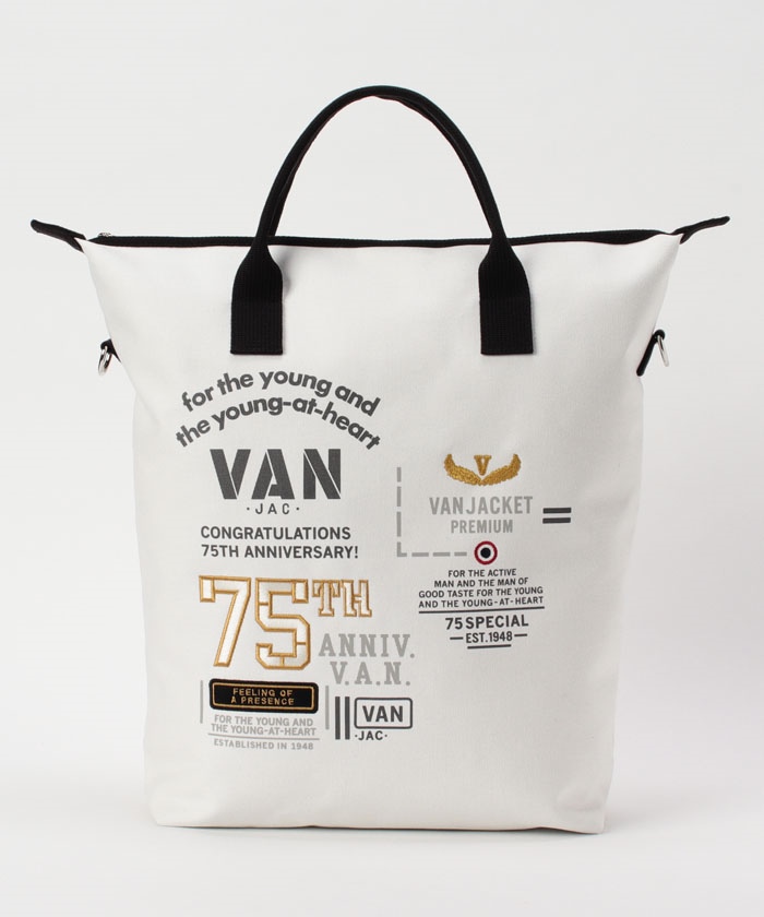 ヘルメットバッグ ＜75TH ANNIVERSARY＞(505390048) | ヴァンヂャケット(VANJACKET) - MAGASEEK