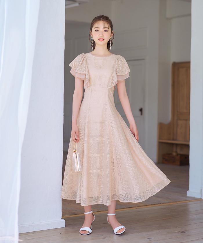 【セール】クラフト風レースワンピース(505410372) | ウィルセレクション(WILLSELECTION) - MAGASEEK