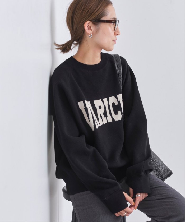 ≪予約≫ジャガードロゴSWEATニット(505418075) | フレームワーク(FRAMEWORK) - MAGASEEK