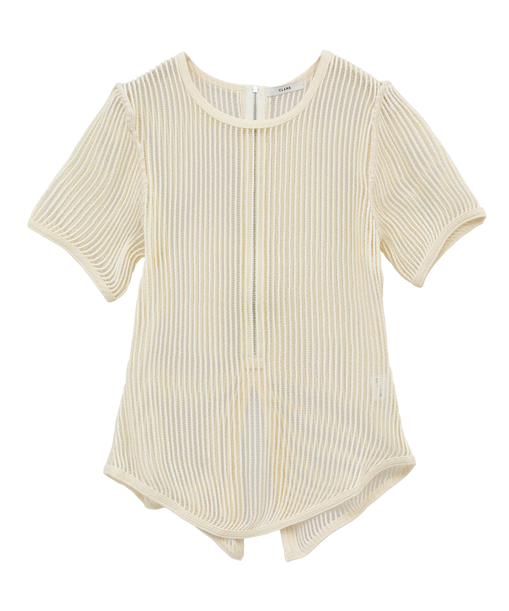 【セール】VINTAGE MESH BACK SLIT TOPS(505446467) | クラネ(CLANE) - MAGASEEK