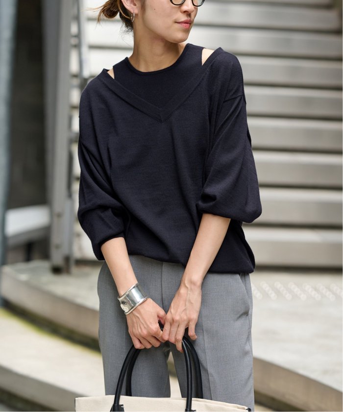 ヘルシーアンサンブルニット(505451217) | フレームワーク(FRAMeWORK) - MAGASEEK