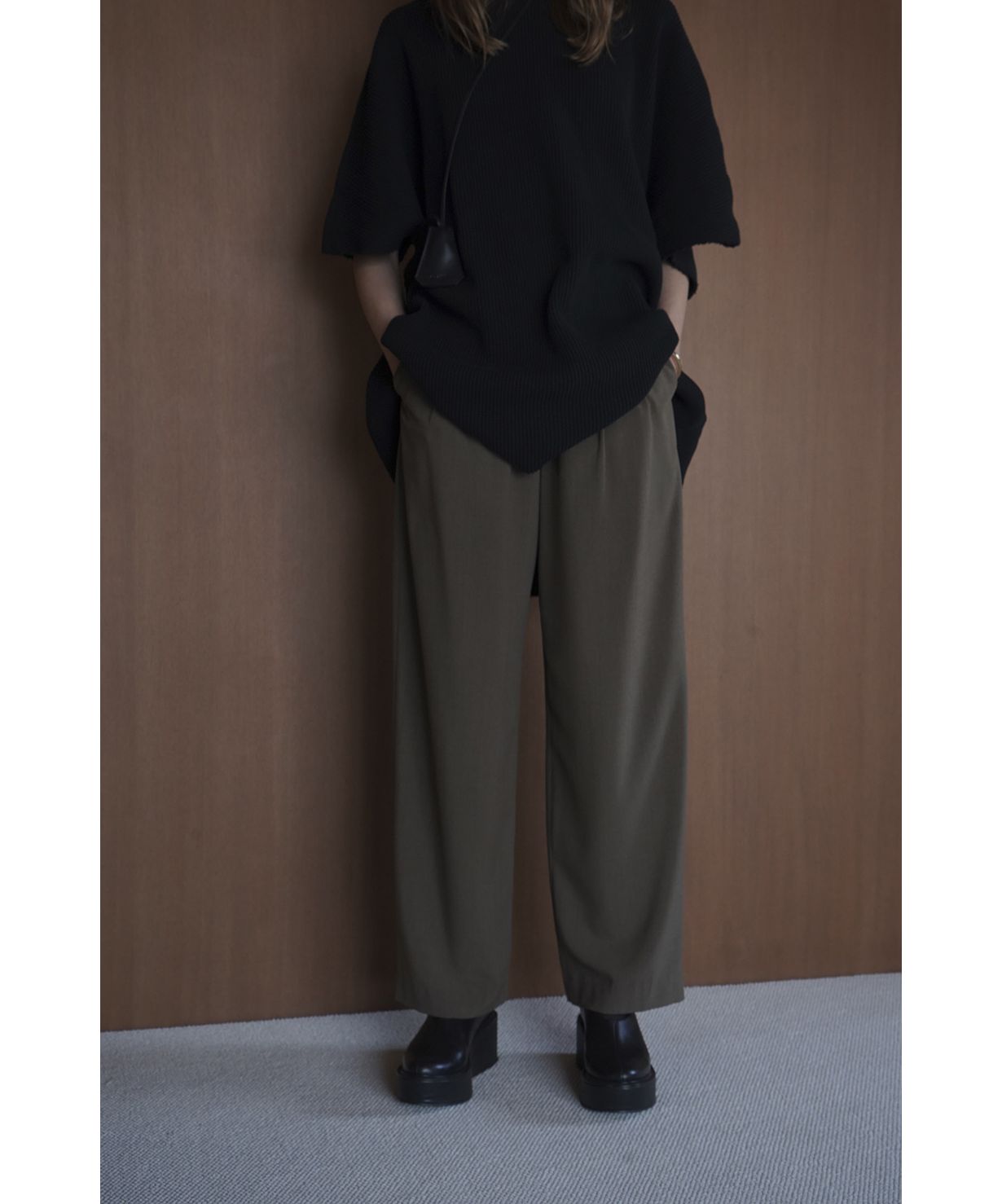 【セール】BASIC TUCK PANTS(505456901) | クラネ(CLANE) - MAGASEEK