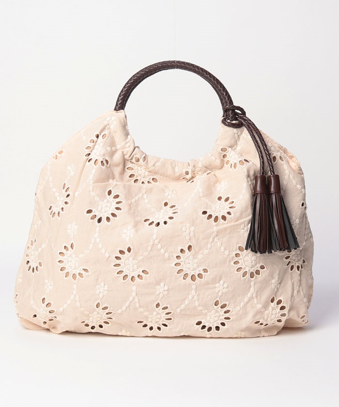 【セール】カシュカシュ cachecache / 花刺繍メッシュハンドルトートバッグ(505453995) | カシュカシュ(cache cache) - MAGASEEK