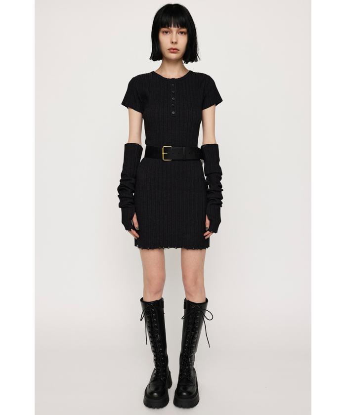 DAMAGE HEM DETACHABLE ショートワンピース(505471424) | スライ(SLY) - MAGASEEK