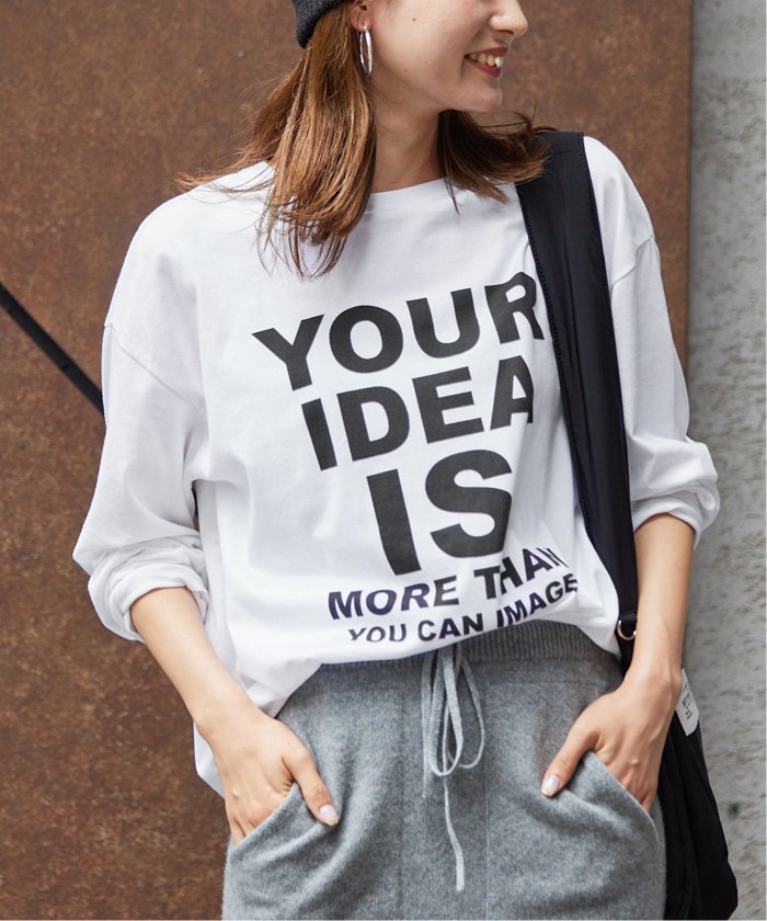 ≪追加予約≫ロゴロンTee(505474904) | フレームワーク(FRAMEWORK) - MAGASEEK