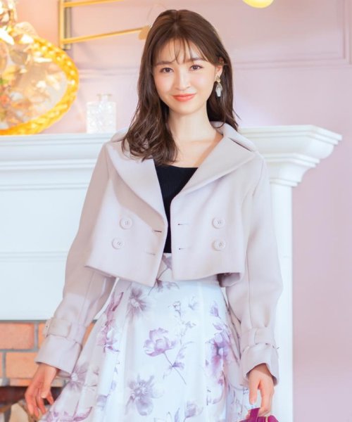 カットメルトンジャケット(505624673) | ウィルセレクション(WILLSELECTION) - MAGASEEK