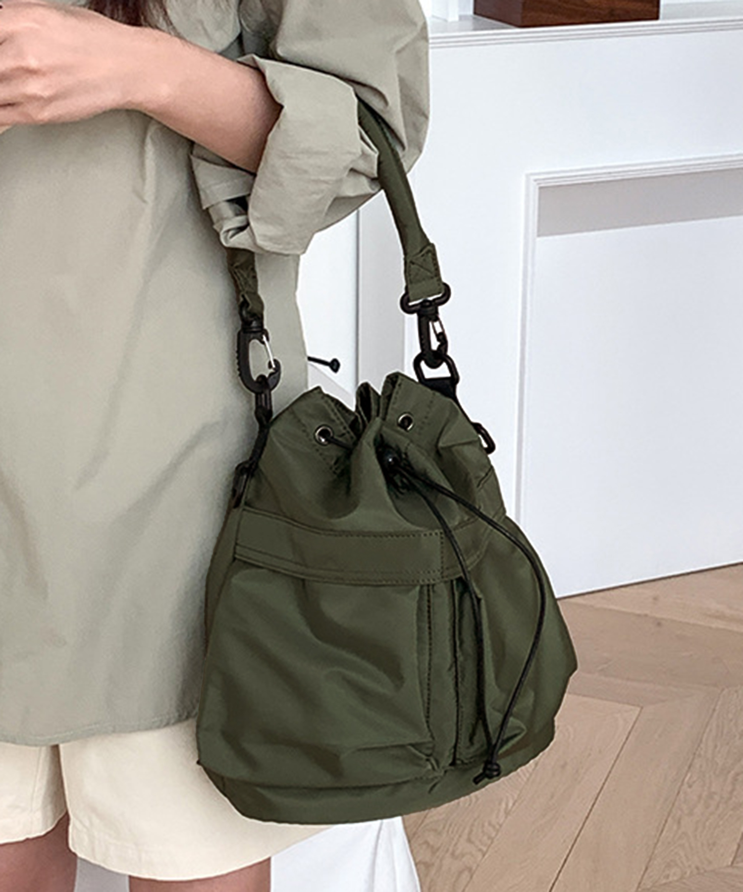 【セール】【SETUP7】ポケットデザイン ショルダーバッグ KNF030(505572747) | SETUP7(SETUP7) - MAGASEEK