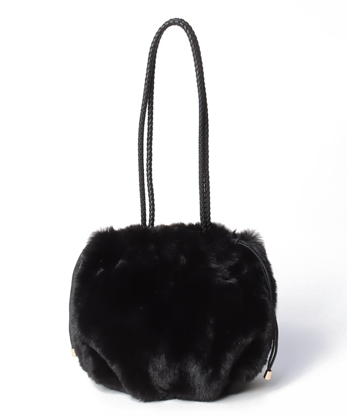 カシュカシュ cachecache / ロングハンドルエコファー巾着トート(505599957) | カシュカシュ(cache cache) - MAGASEEK