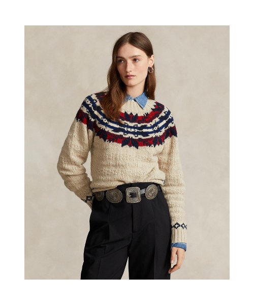 フェア アイル ウールブレンド セーター(505653928)｜阪急百貨店公式通販サイト｜阪急百貨店オンラインストア