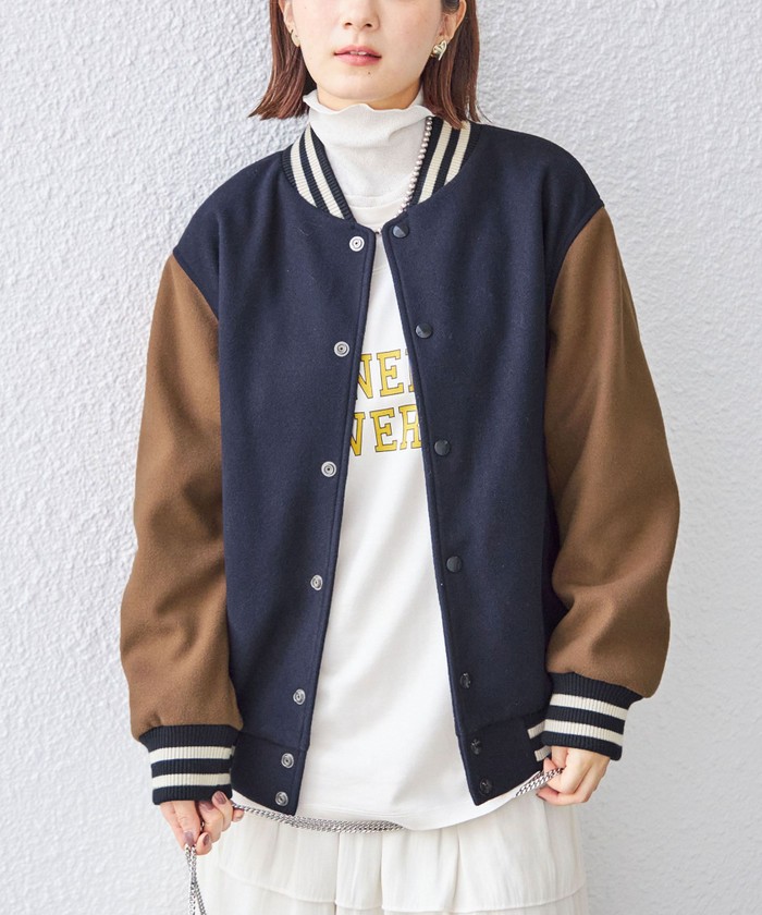 SKOOKUM:ライト バーシティ ジャケット(505662912) | シップス ウィメン(SHIPS WOMEN) - MAGASEEK