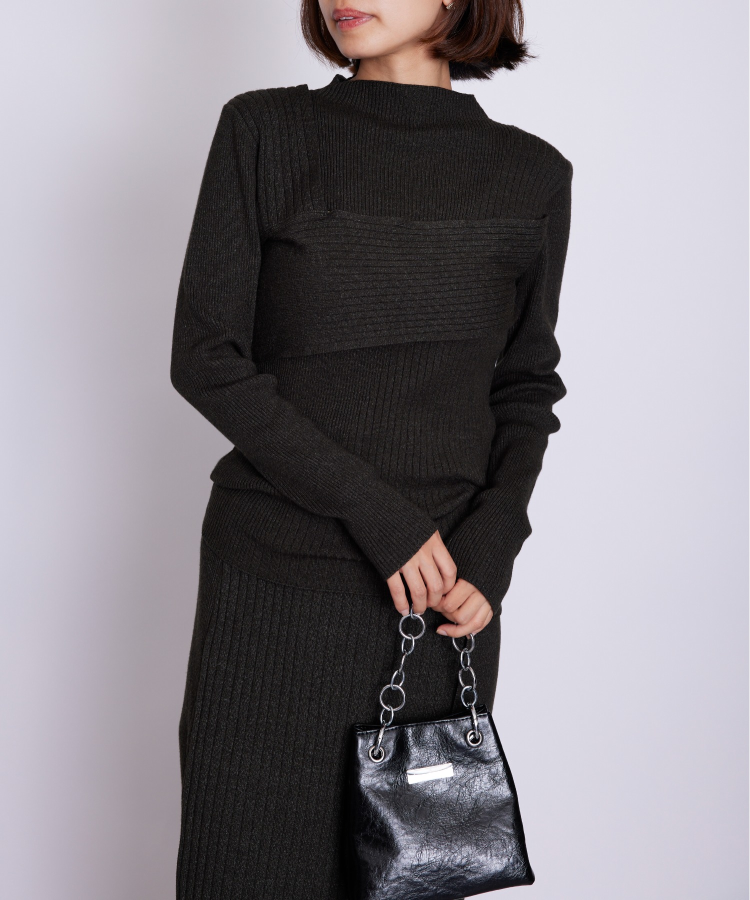 【セットアップ対応商品】【SETUP7】デコルテデザイン ニット プルオーバー trc－243019(505495656) | SETUP7(SETUP7) - MAGASEEK