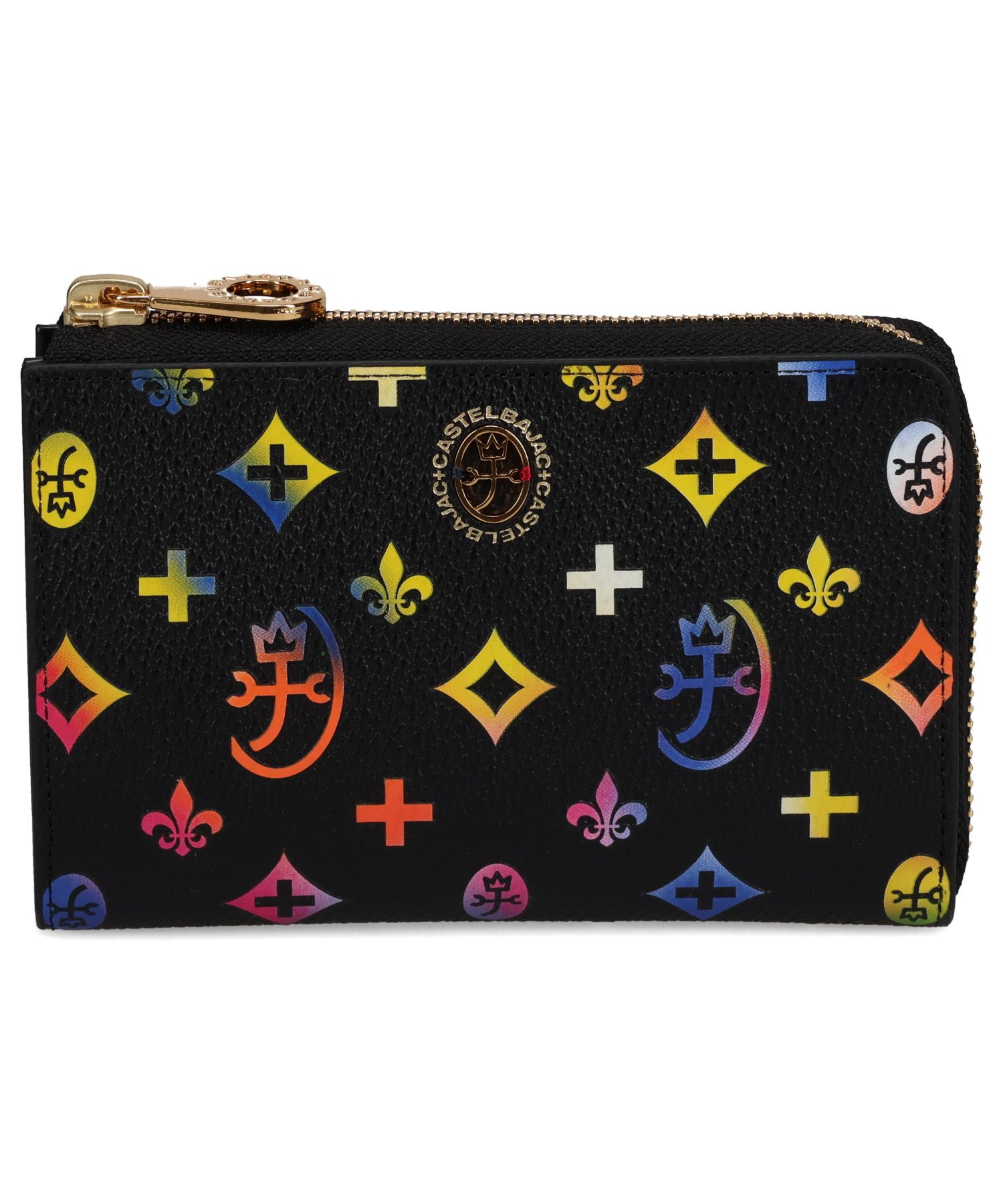 カステルバジャック CASTELBAJAC 財布 二つ折り ジェルマン メンズ レディース 薄い L字ファスナー 本革 BI－FOLD ...