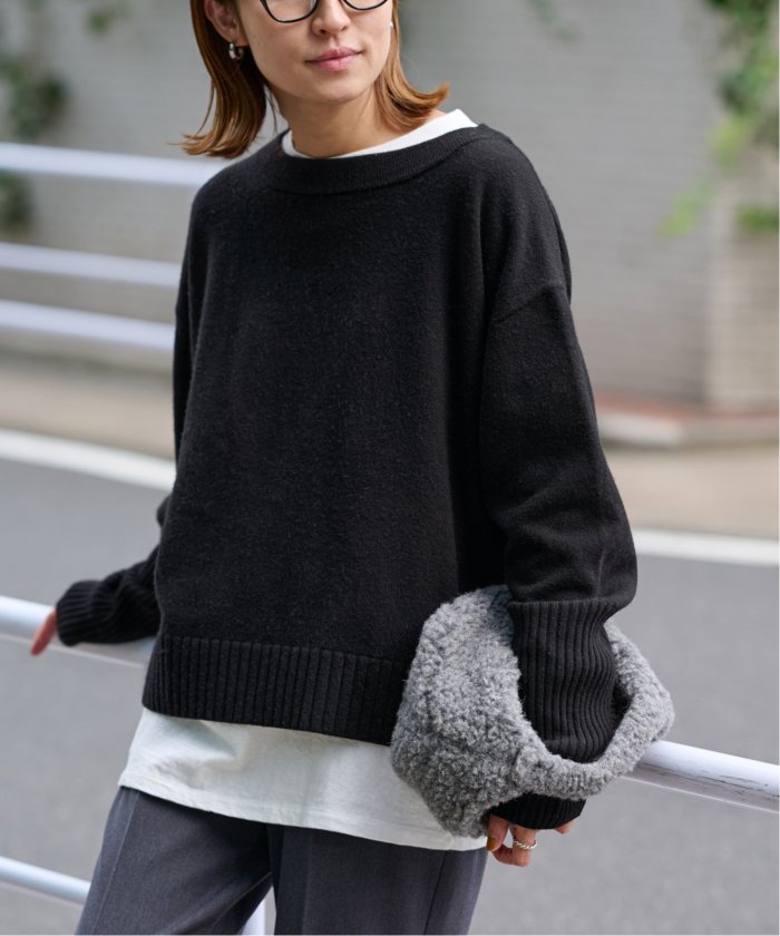 ≪予約≫WOOLナイロンワイドプルオーバー(505674615) | フレームワーク(FRAMeWORK) - MAGASEEK