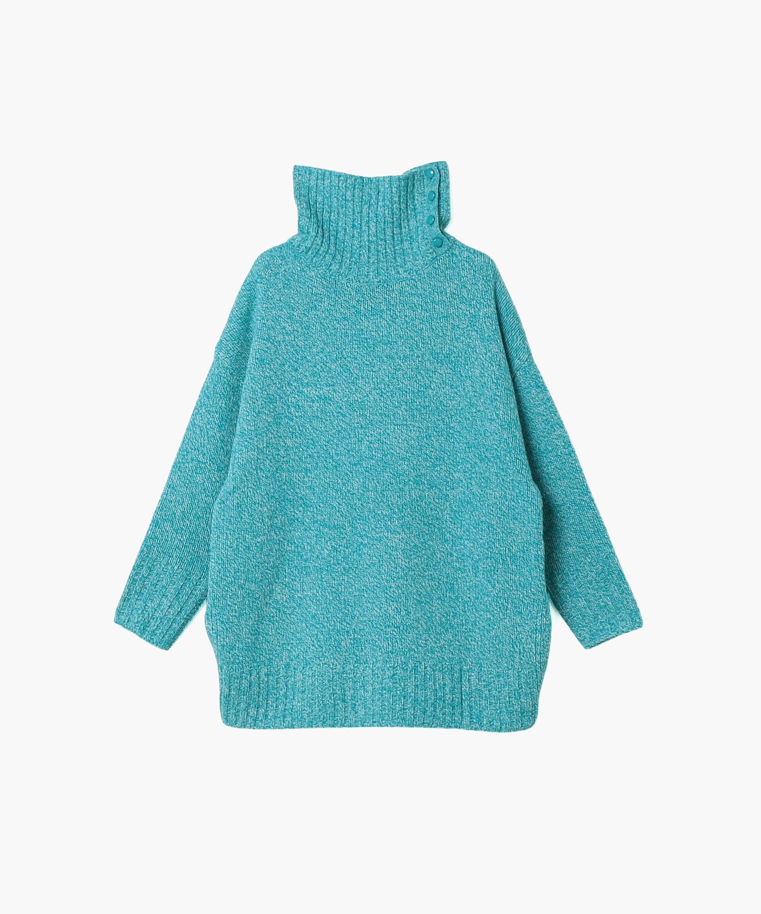 WU71 PULLOVER ミックスカラーニットロングプルオーバー(505503245) | トゥービー バイ アニエスベー(To b. by ...