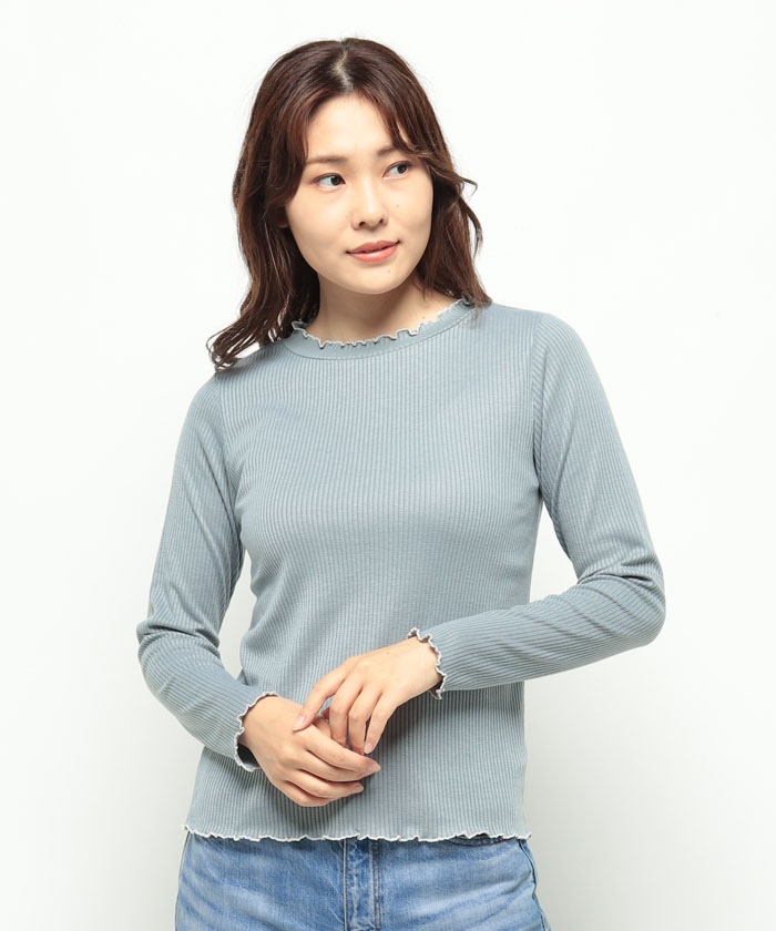 【セール】【POUDOUDOU/プードゥドゥ】テレコハイネック配色メローインナー(505656350) | offprice ec(offprice.ec) - MAGASEEK