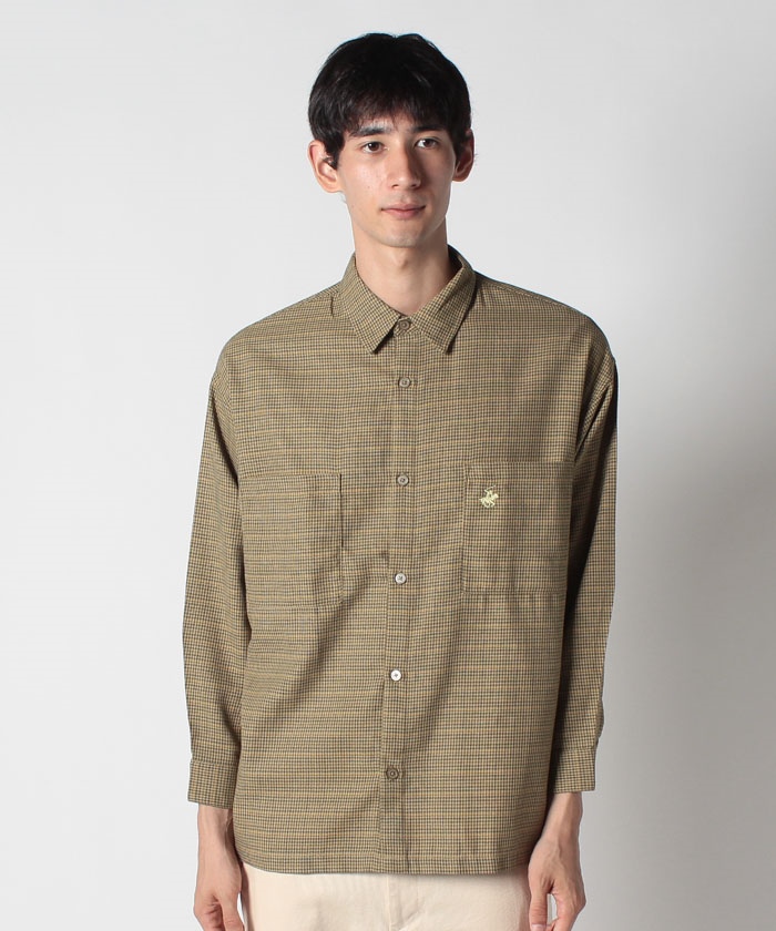 ビバリーヒルズポロクラブ BHPC 長袖オーバーシャツ(505653275) | BLUE JEANS 1962(BLUE JEANS ...