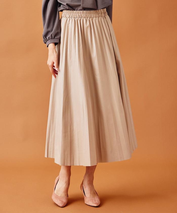 合皮プリーツスカート C34－ 114A(505651725) | ジャイロ(JAYRO) - MAGASEEK