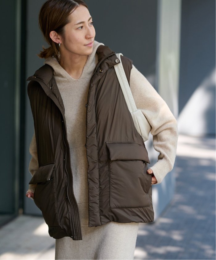 【セール】【GOLDWIN/ゴールドウィン】別注PERTEX QUANTUM Down Vest(505689459) | フレームワーク(FRAMeWORK) - MAGASEEK