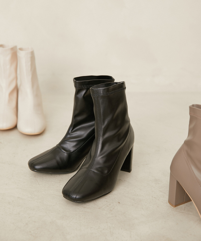 【セール】スクエアトゥストレッチブーツ(505114274) | ジャイロ(JAYRO) - MAGASEEK